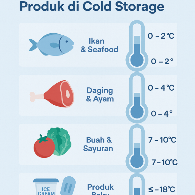Panduan Suhu Ideal untuk Penyimpanan Produk di Cold Storage - Dewa ...