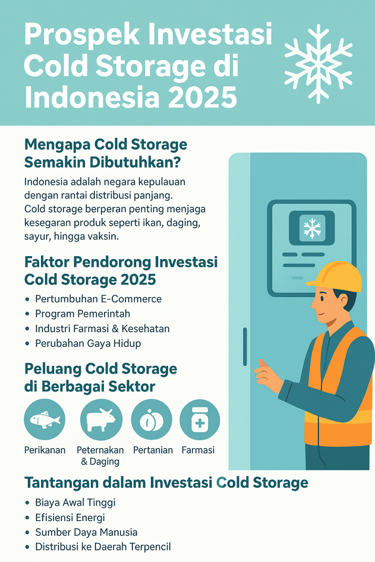 Prospek Investasi Cold Storage di Indonesia 2025 - Dewa Salju Cold Storage